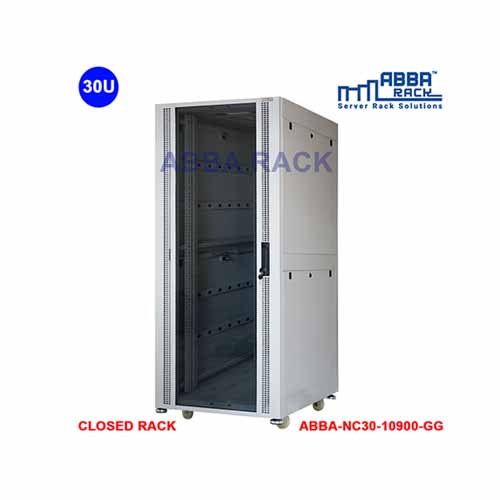 ABBA-RACK 19" CLOSED RACK 30U DEPTH 900MM (ABBA-NC30-10900-GG/GB) | MDP - IT and Electronic ...
