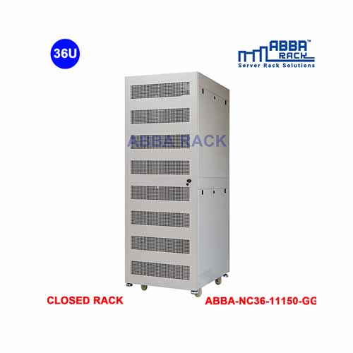 ABBA-RACK 19" CLOSED RACK 36U DEPTH 1150MM (ABBA-NC36-11150-GG/GB ...
