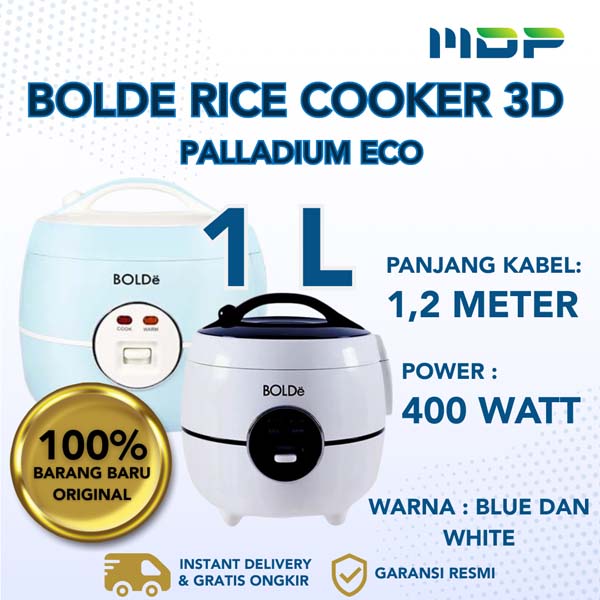 BOLDE SUPER COOK 3D PALLADIUM ECO 1L (BIRU/PUTIH) | MDP - IT and ...