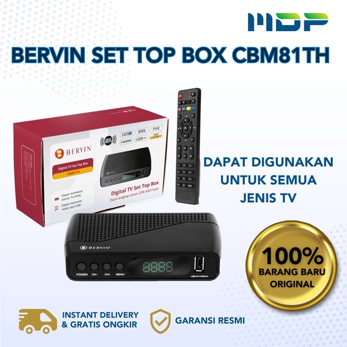 BERVIN SET TOP BOX CBM81TH | MDP - IT and Electronic Superstore