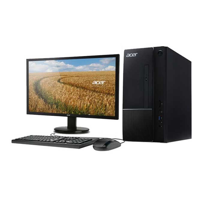 PC ACER DESKTOP ASPIRE TC-875 (UD.BEVSN.001) : INTEL I3-10100, 4GB, 1TB ...
