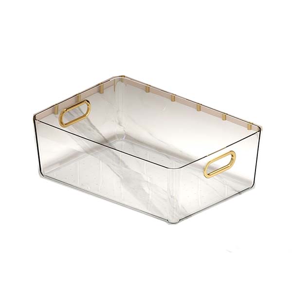 BONBOX STORAGE BOX BSB06 TRANSPARENT+GOLDEN (110015) | MDP - IT and ...