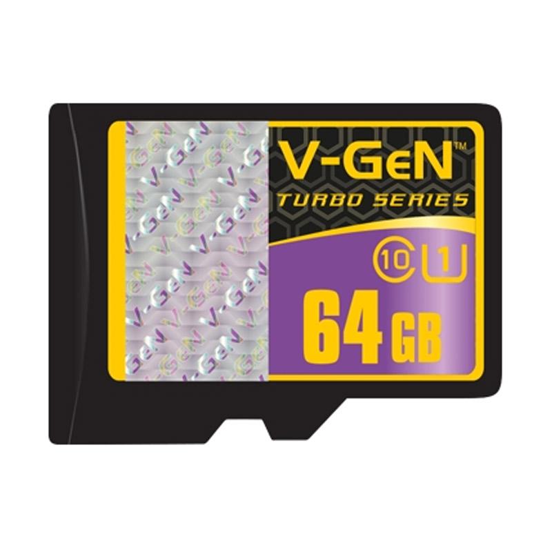 MEMORY CARD MICRO 64 GB V-GEN CLASS 10 U/ NB HP* | MDP - IT and ...