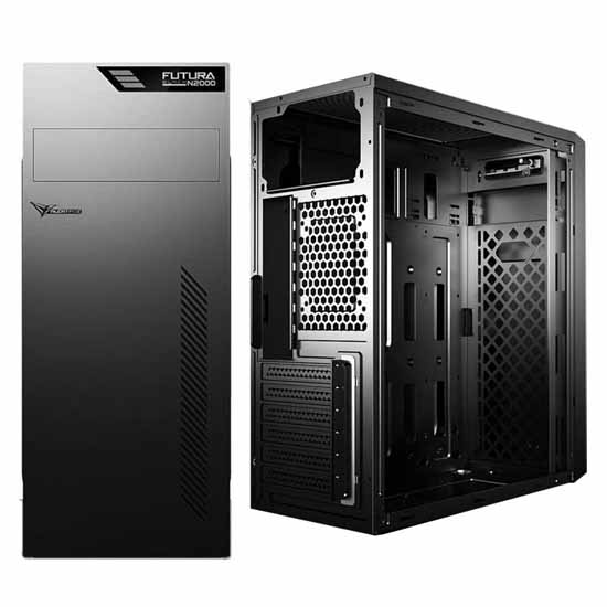 CASING PC FUTURE BLACK N2000 BLUE | MDP - IT and Electronic Superstore
