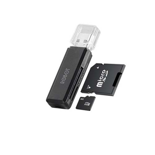 CARD READER ROBOT CR102 BLACK | MDP - IT and Electronic Superstore