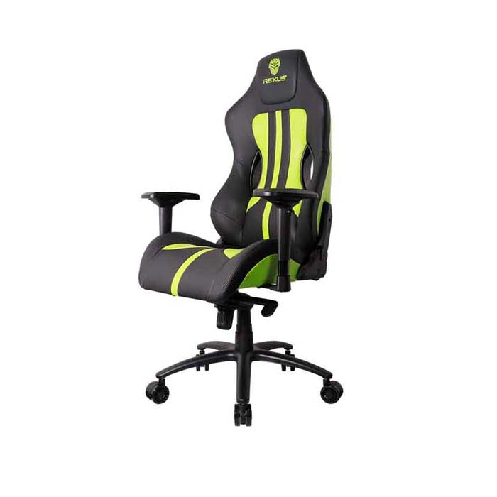 GAMING CHAIR REXUS RACELINE ULTIMATE RC2-GREEN ARMREST 4D | MDP - IT ...
