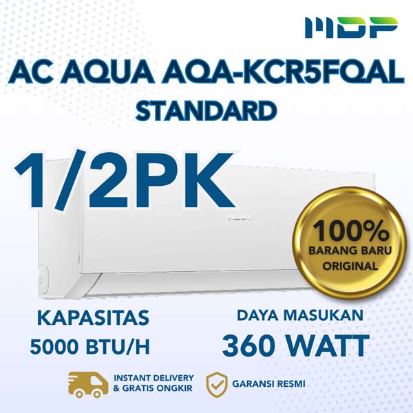 AC SPLIT AQUA 1/2PK STANDARD AQA-KCR5FQAL (INCLUDE:HA1885) | MDP - IT and Electronic Superstore