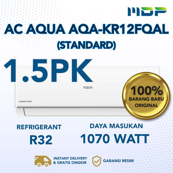 AC SPLIT AQUA 1,5PK AQA-KR12FQAL STANDARD (INCLUDE:HA1929) | MDP - IT ...