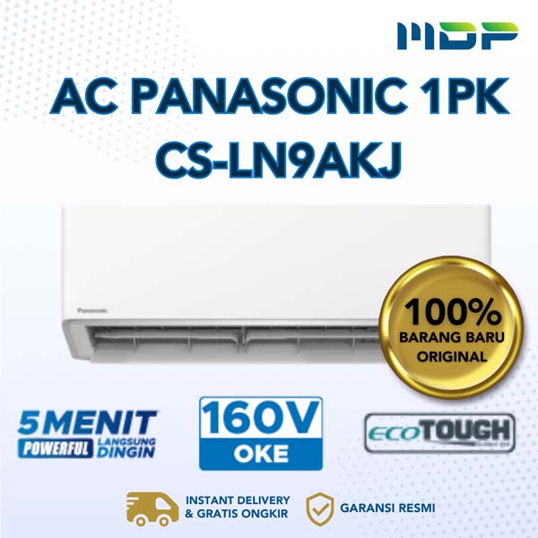 AC SPLIT PANASONIC 1PK CS-LN9AKJ ( STANDARD/LOW VOLTAGE) (INCL:HA2063 ...