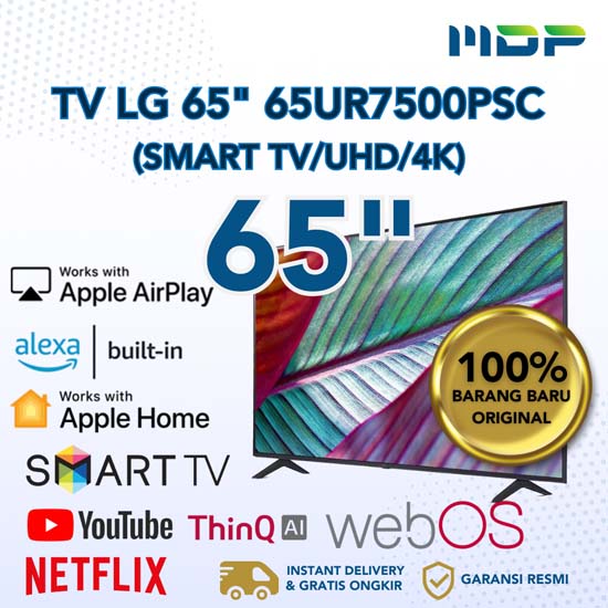 LED TV LG 65" 65UR7500PSC (SMART TV/UHD/4K) | MDP - IT and Electronic ...