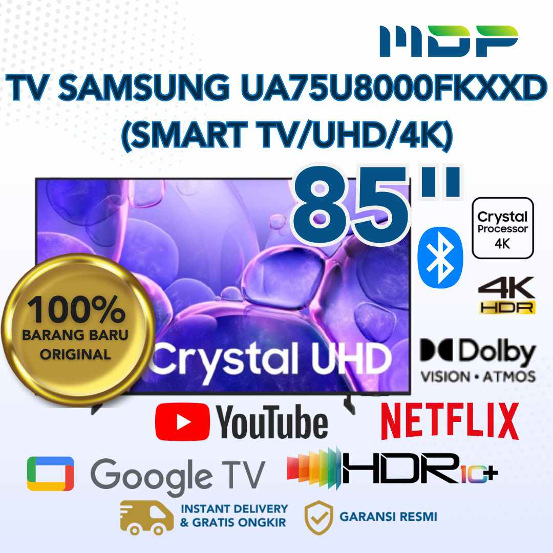 LED TV SAMSUNG 85" UA85U8000FKXXD (SMART TV/UHD/4K) | MDP - IT and ...