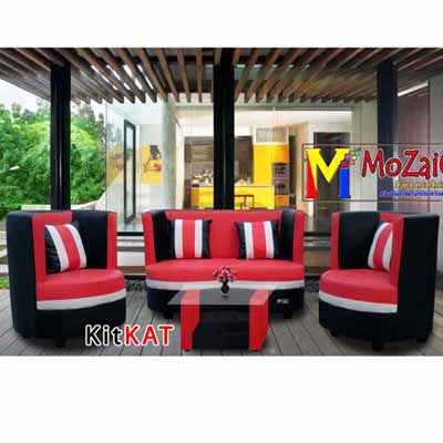 SOFA KITKAT MERAH / COKLAT DUDUKAN 2 (INC:HL0587,HL0589,HL0590) | MDP ...