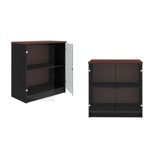 OPEN SHELF CABINET + GLASS DOOR EXPO MP-R11 + MP-G81 | MDP - IT and ...