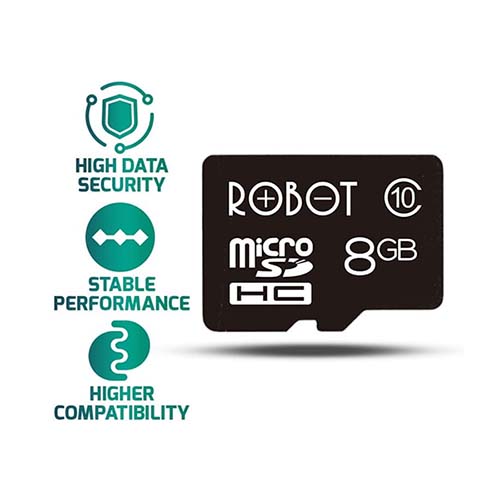 MEMORY CARD 8GB ROBOT TF WITH PACKAGE BLACK | MDP - IT and Electronic ...