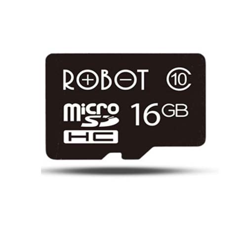 MEMORY CARD 16GB ROBOT TF MICRO SD WITH PACKAGE BLACK | MDP - IT and ...