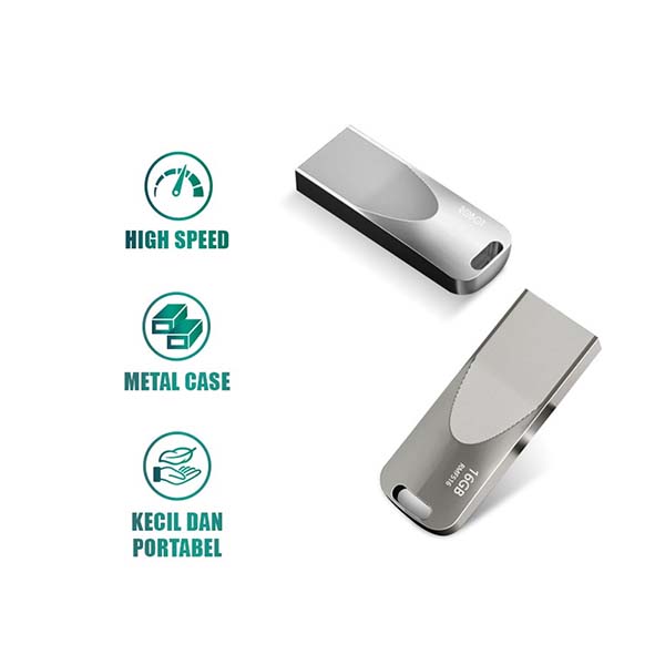 FLASHDISK ROBOT 16GB RMF516 SILVER | MDP - IT and Electronic Superstore