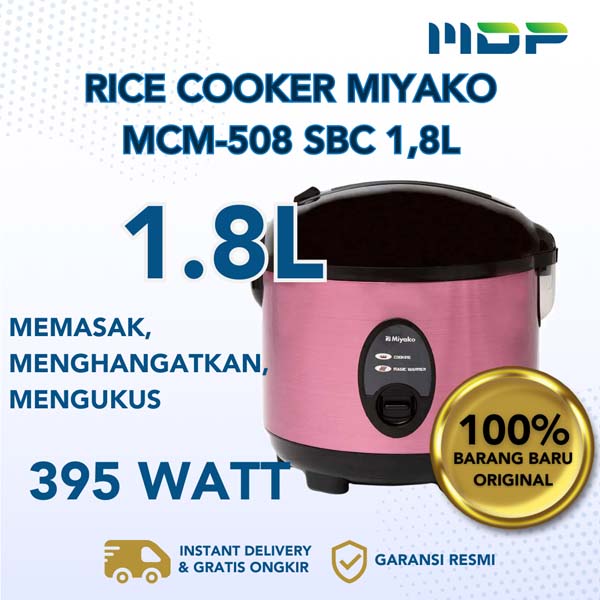 RICE COOKER MIYAKO MCM-508 SBC 1,8L | MDP - IT and Electronic Superstore