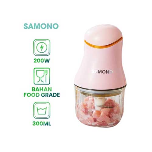 SAMONO HOME APPLIANCES SW099 MINI CHOPPER PINK | MDP - IT and ...