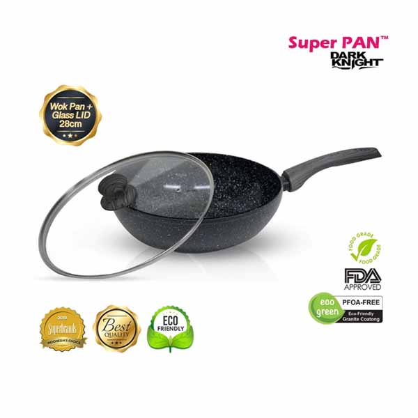 BOLDE SUPER PAN (WOK 28CM) + LID DARK KNIGHT | MDP - IT and Electronic ...