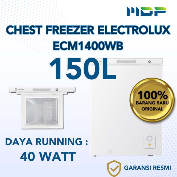 CHEST FREEZER ELECTROLUX ECM1400WB (150L) | MDP - IT and Electronic ...