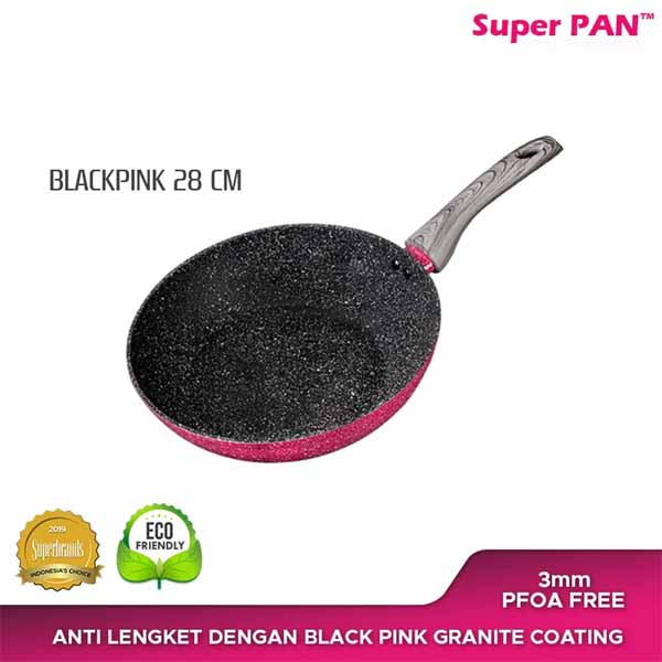 BOLDE SUPER PAN (WOK 28CM) BLACK PINK | MDP - IT and Electronic Superstore