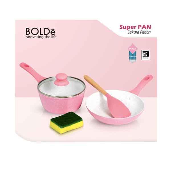 BOLDE SUPER PAN GRANITE 5 PCS SETS SAKURA PEAC | MDP - IT and ...
