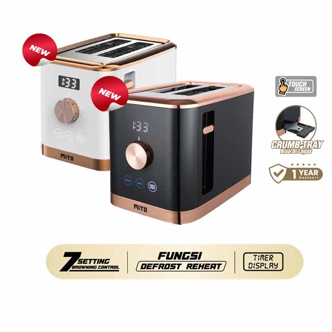 DIGITAL TOASTER TOAST 100 ( PEMANGGANG ROTI) MITO | MDP - IT and Electronic Superstore