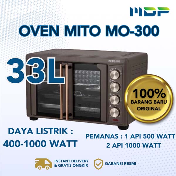 OVEN MITO MO-300 (DOUBLE DOOR/33L) | MDP - IT and Electronic Superstore
