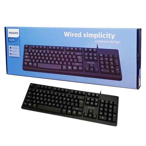 KEYBOARD PHILIPS K-214 (USB) | MDP - IT and Electronic Superstore