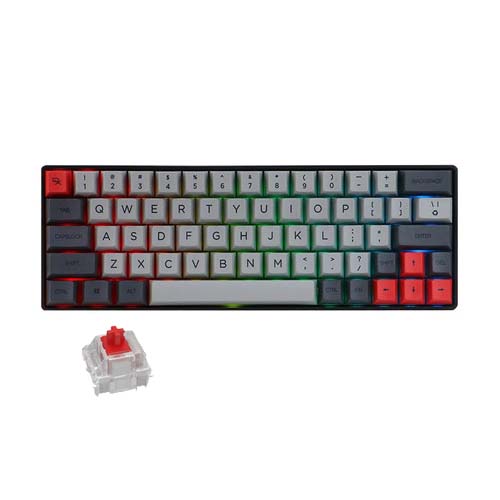 KEYBOARD MECHA DAXA REXUS M64 ULTI 3 CON BK GPRO RED SWITCH | MDP - IT ...