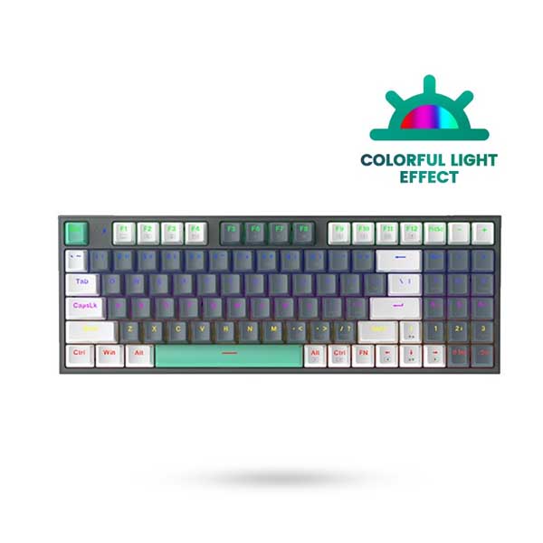 ROBOT KEYBOARD WORKMATE II GREY+WHITE | MDP - IT and Electronic Superstore