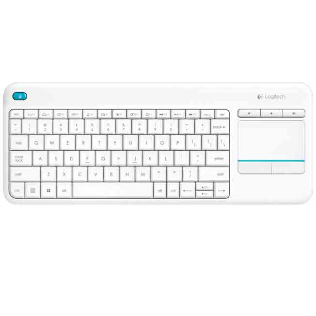 LOGITECH KEYBOARD WIRELESS TOUCH K400 PLUS WHITE | MDP - IT and ...