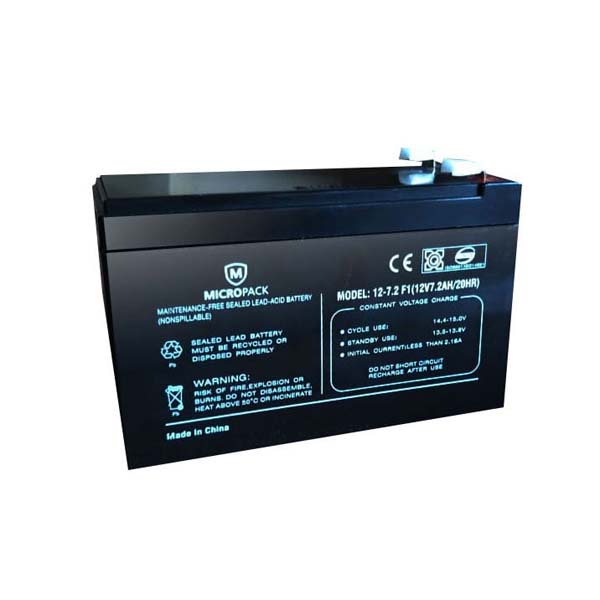BATTERY UPS MICROPACK 12V 7.AH | MDP - IT and Electronic Superstore