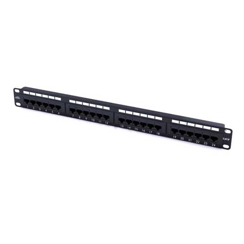 DISCRETE PATCH PANEL 24 PORT - AMP CAT 5 | MDP - IT and Electronic ...
