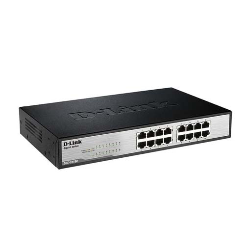 D-LINK SWITCH HUB 16 PORT GIGABIT 10/100/1000 BASE-T (DGS-1016C) | MDP ...