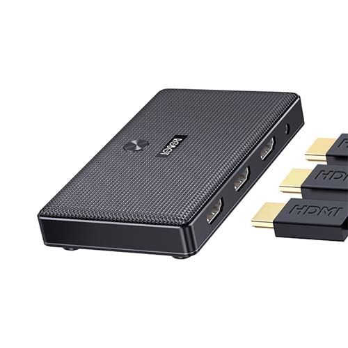 HDMI SPLITTER 1 IN 2 OUT 4K ROBOT HM203 BLACK | MDP - IT and Electronic ...