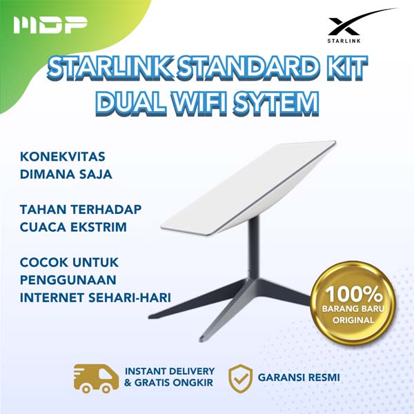STARLINK STANDARD KIT DUAL WIFI SYTEM | MDP - IT and Electronic Superstore