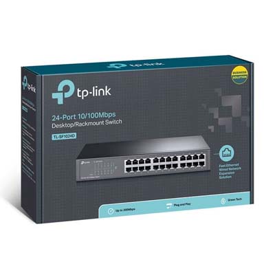 TP-LINK SWITCH HUB 24 PORT 10/100 (TL-SF1024D) | MDP - IT and ...