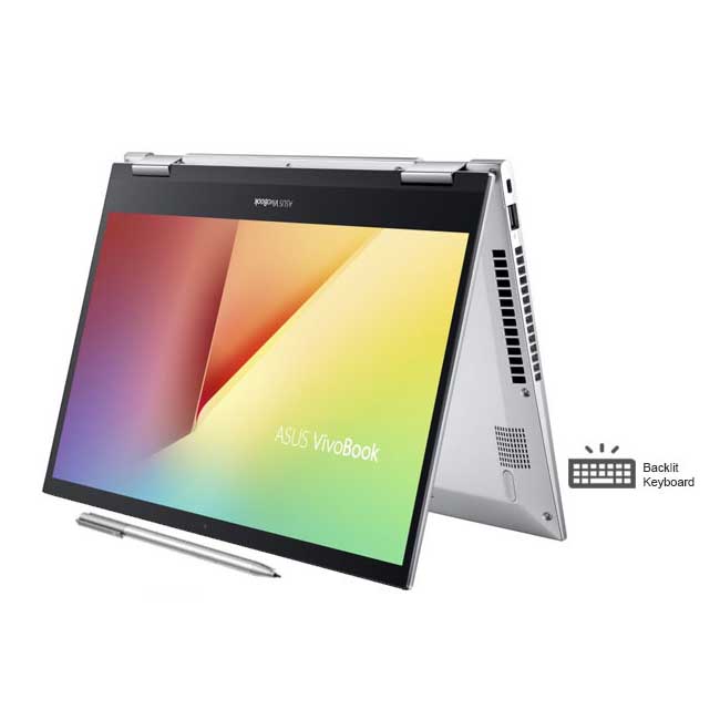 NOTEBOOK ASUS VIVOBOOK TP470EZ-VIPS552 (TRANS SILVER): INTEL CORE I5 ...