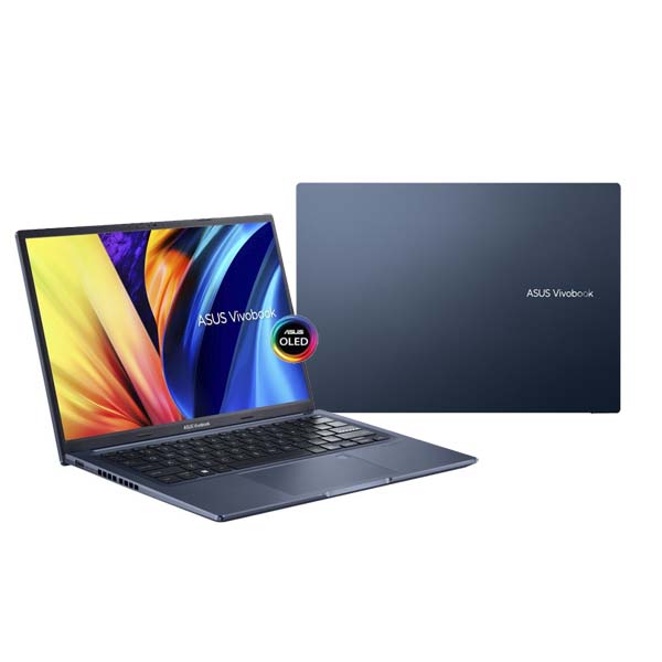 NOTEBOOK ASUS M1403QA-OLEDS551 (QUEIT BLUE ): AMD R5-5600H,UMA,8GB+8GB ...