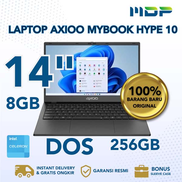 NOTEBOOK AXIOO MYBOOK HYPE 10 (NBAX244C08HNR) MIDNIGHT BLACK : INTEL ...