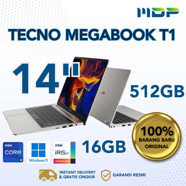 NOTEBOOK TEKNO MEGABOOK T1 14 (SILVER) : INTEL CORE I9-13900HK,16GB ...