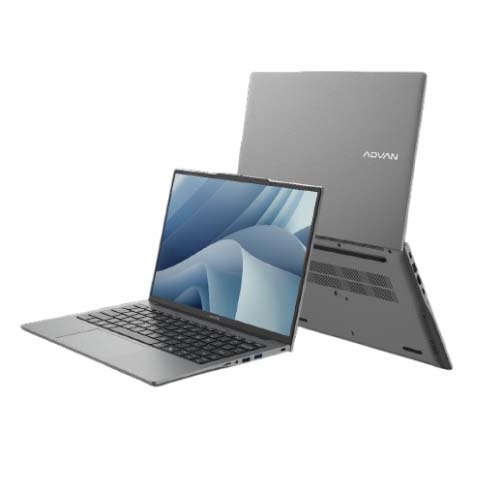 NOTEBOOK ADVAN WORKMATE (GREY) : AMD R5-3500U,1X8 GB DDR4,256 GB SSD,14 ...