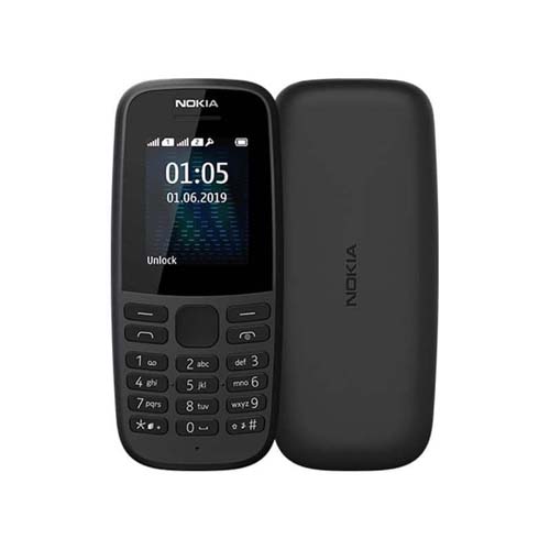 HANDPHONE MICROSOFT NOKIA 105 DUAL SIM NEW TA-1174 BLACK | MDP - IT and ...