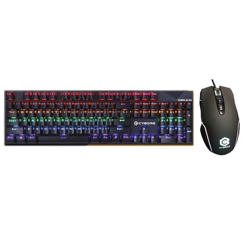 CYBORG COMBO LITE (KEYBOARD MEKA 10 +MOUSE F2 TRAGA) | MDP - IT and ...