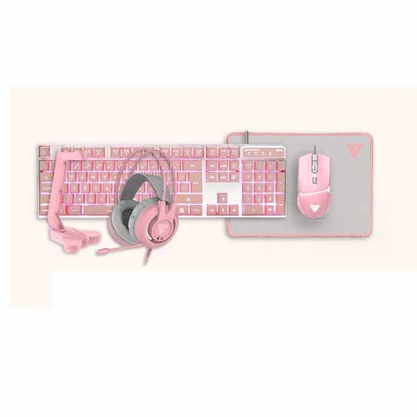 PAKET FANTECH SAKURA LITE EDITION :(KEYBOARD GAMING K-613L PINK,MOUSE ...