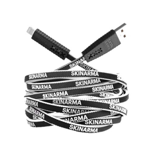 KABEL SYNC CHARGE USB-A TO 8P 3A 1.2M SKINARMA TENSO (ORANGE/GREEN ...