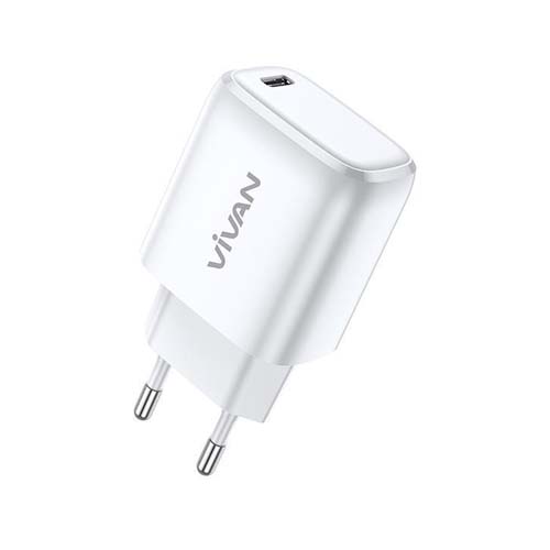 CHARGER VIVAN POWER 20 WHITE 20 3A USB-C PD 4X | MDP - IT and ...