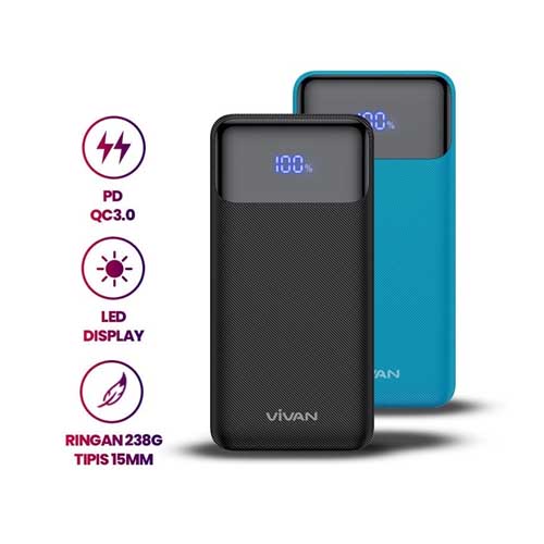 POWER BANK VIVAN VPB-X10 10000MAH | MDP - IT and Electronic Superstore