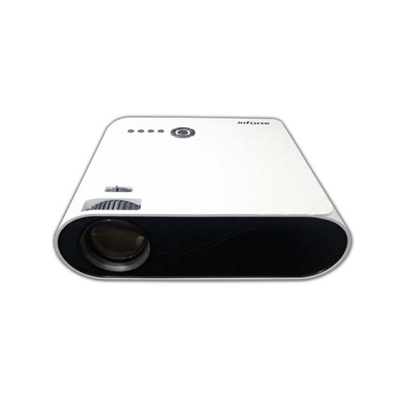 PROJECTOR INFORCE AN-11 WHITE (ANDROID) 350 ANSI LUMENS,4000:1,HDMI,VGA ...